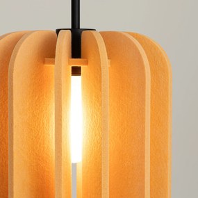 Sollux Lighting Závěsná lampa MULA 27 žlutá