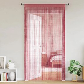 String Curtains 2 ks růžová 100x250 cm
