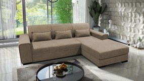 XXXLutz ROHOVÁ SEDAČKA, textil, šedohnědá MID.YOU - Sedací soupravy - 001574006506
