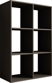 ADRK Furniture Regál Lenti 2x3 BS-LEN-2X3-G