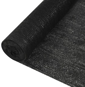 Stínící tkanina černá 1 x 25 m HDPE 150 g/m² 149336