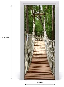 Fototapeta samolepící na dveře Visací most 85x205 cm