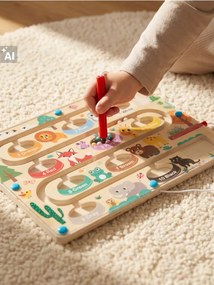 Sinsay - Magnetická vzdělávací tabule sorter s kuličkami - vícebarevná