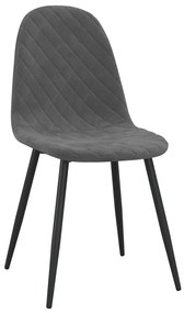 Jídelní židle Rensvik - 6 ks | tmavě šedé