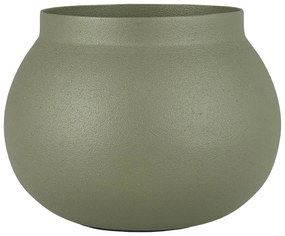 IB LAURSEN Kovový květináč/váza Dusty Green 8 cm, zelená barva, kov