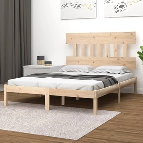 Rám postele masivní dřevo 160 x 200 cm,  3104748