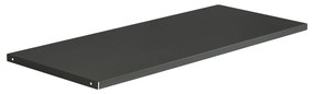 Kovová police do kancelářské skříně, antracitová, 900x20x360 mm