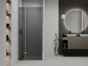 Mexen ROMA sprchové otevírací dveře ke sprchovému koutu 80 cm, šedá, 854-080-000-01-40