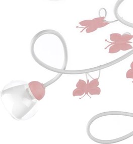 ONLI - Dětský přisazený lustr BUTTERFLY 5xE14/6W/230V
