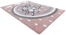 Kusový koberec PETIT PONY růžový