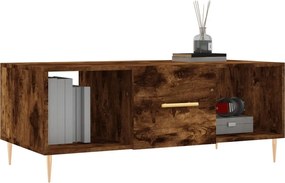 vidaXL Konferenční stolek 102 x 50 x 40 cm kompozitní dřevo [829289] Barva: Bílá