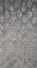 ZATEMŇOVACÍ ZÁVĚS NA KROUŽCÍCH GLORIA 140X250 CM VZOROVANÁ