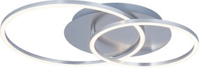 XXXLutz STROPNÍ LED SVÍTIDLO, 54,7/40/7 cm Novel - Stropní svítidla - 004076001001