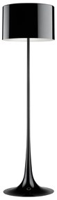 Flos F6612030 Spun Light F, černá designová stojací lampa, 1x205W E27, výška 176cm