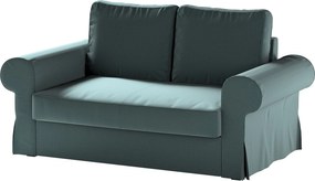 Potah na pohovku IKEA Backabro 2-místná, rozkládací barva zelená látka sametová