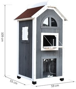 Domeček pro kočky nebo pelíšek