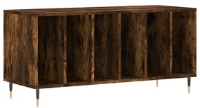 vidaXL Skříňka na LP desky kouřový dub 100x38x48 cm kompozitní dřevo