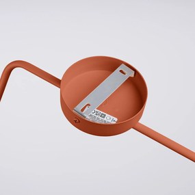 Sollux Lighting Nástěnné svítidlo NOX okrově červené