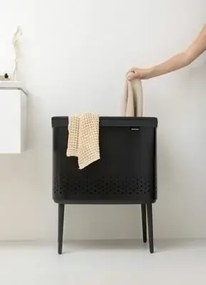 Brabantia Bo Koš na prádlo 60 L černá / 67 x 32 x 54 cm
