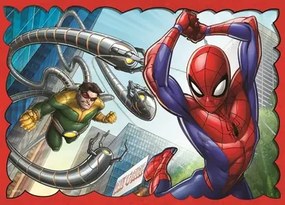 Trefl Puzzle Hrdinný Spiderman 4v1 / 35, 48, 54, 70 dílků