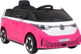 Elektrické autíčko Volkswagen ID BUZZ růžové