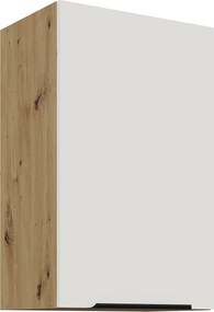 ARIA az | horní skříňka 45 G-72 1F policová | 45 cm | ANTI FINGERPRINT povrch | artisan/bílá