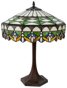 Stolní lampa Tiffany Jana – 41x57 cm