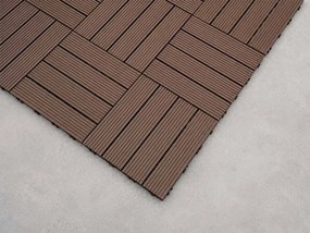 WPC dlaždice LEGI BASE 30 x 30 cm, coffee