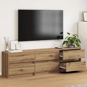 TV jednotky 2 ks Artisanový dub Kompozitní dřevo 3385629