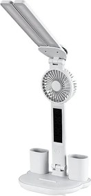 Rabalux 74030 - LED Stm stolní lampa s ventilátorem NOVILO LED/7W/5V