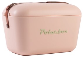 Chladící box POLARBOX 20 l starorůžový s popruhem classic PLB20/N/CLASS