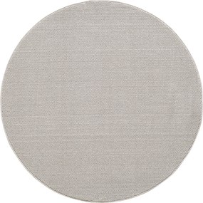 Ayyildiz, Kusový koberec Loom 4300 Cream kruh, 120x120 (průměr) kruh, béžová, obývací pokoj