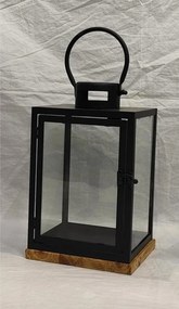 Kovová lucerna Morex K4577/B, 29,5 cm
