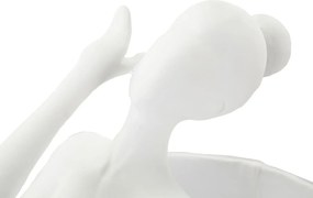Stolní lampa Ballet 62,5 cm bílá