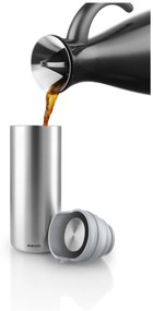 EVA SOLO Nerezová termoska na kávu i čaj se šedým víkem 0,35l