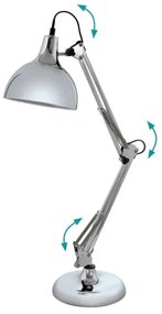 Eglo 94702 - Stolní lampa BORGILLIO 1xE27/40W/230V