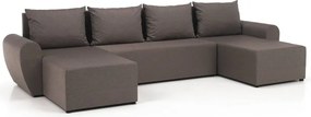 Univerzální sedací souprava, šedobéžová Taupe, DAKAR NEW U