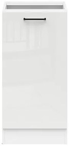 Junona Line Tafla spodní skříňka BBL D1D/50/82 P, bílá/bílá křída lesk