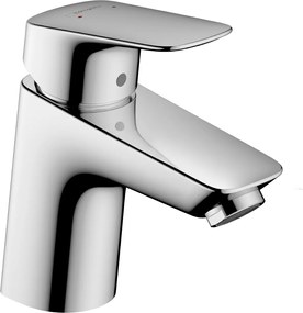 Hansgrohe Logis, páková umyvadlová baterie 70, s odtokovou soupravou Push-Open, chromová, 71077000