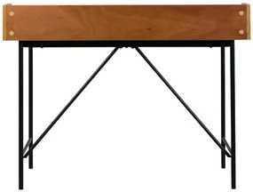 Přírodní dřevěný psací stůl Quax Hai-No-Ki 120 x 60 cm