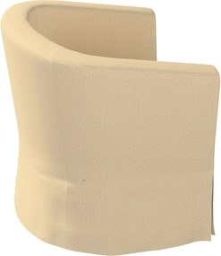 Potah na křeslo IKEA Ektorp Tullsta barva béžová látka lesklé, pletený vzor