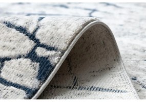 Kusový koberec Mramor krémově modrý 80x150cm
