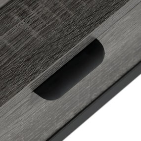 Konferenční stolek CT-I1201 GREY, mdf, šedý dub (100 x 50) cm Šedá