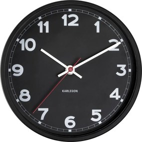 Nástěnné hodiny New Classic 20 cm černé