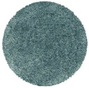 Hans Home | Kusový koberec Sydney Shaggy 3000 aqua kruh - 160x160 (průměr) kruh