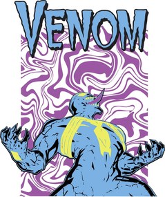 Komar Plakát Marvel Venom Colourful Scream 40 x 50 cm