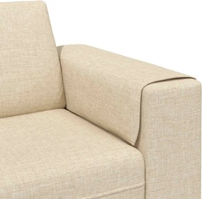 Pohovka do obývacího pokoje 3 ks Krémová Polyester 3335118