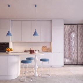 Sollux Lighting Závěsné svítidlo NOX 25 světle modré