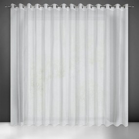 ZÁCLONA NA KROUŽCÍCH LEXY 300 CM X 250 CM CM BÍLÁ