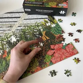 GIBSONS Puzzle Brutalistická zimní zahrada, Londýn / 500 dílků / 49x34